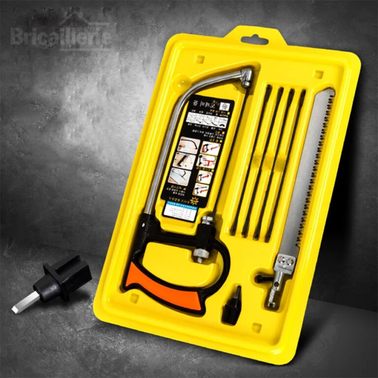 Scie manuelle réglable professionnelle 7-en-1 - Bricaillerie