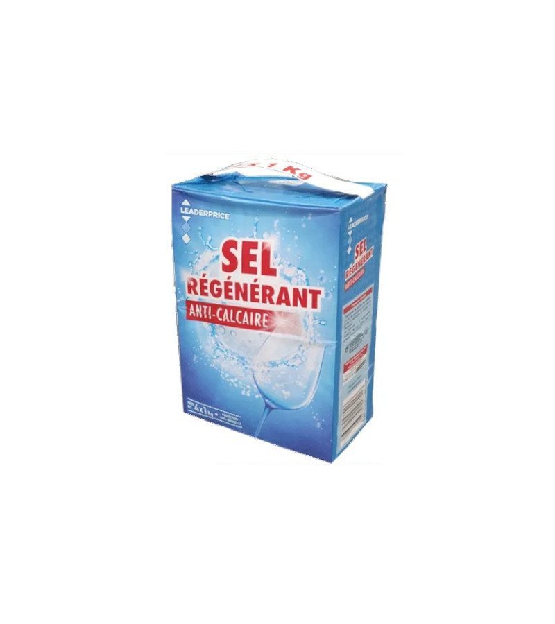 Leader price sel régénérant 4x1Kg - Bricaillerie