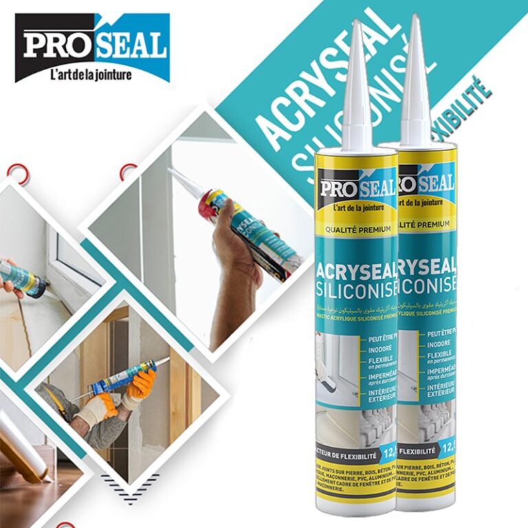 Proseal ACRYSEAL SILICONISÉ 500gr - Bricaillerie