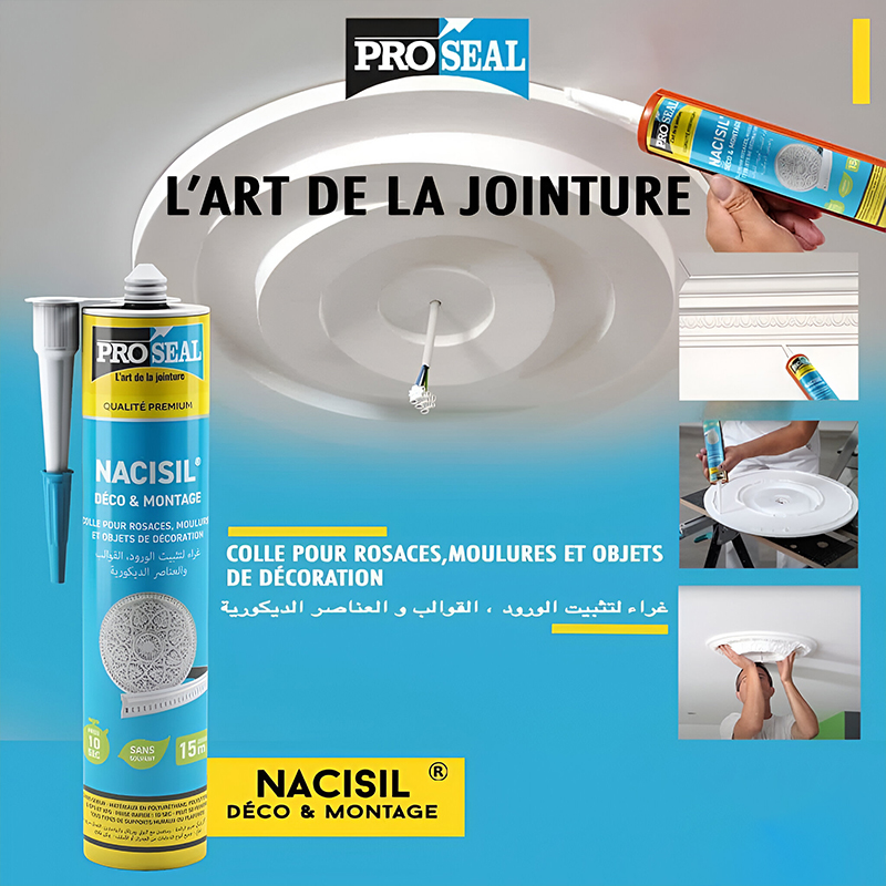 Colle acrylique Nacisil Déco & Montage® - Bricaillerie
