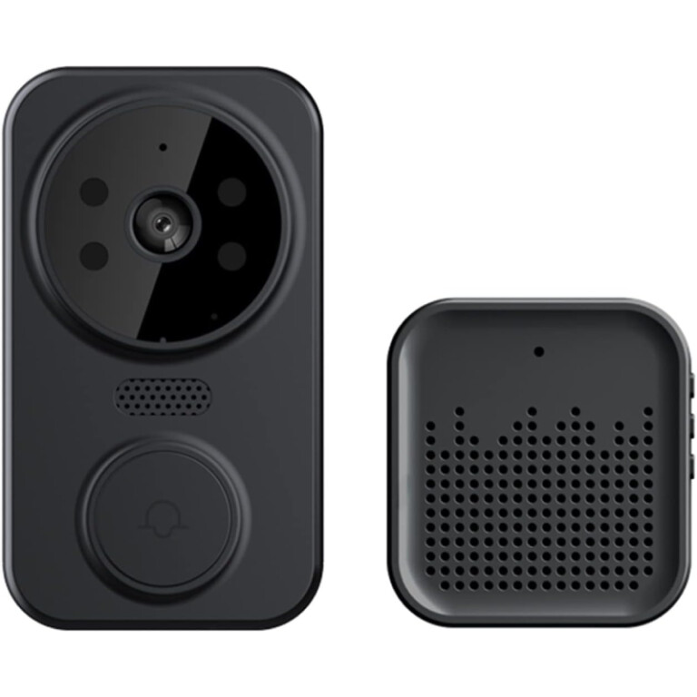 Sonnette vidéo V8 sans Fil avec interphone - Bricaillerie