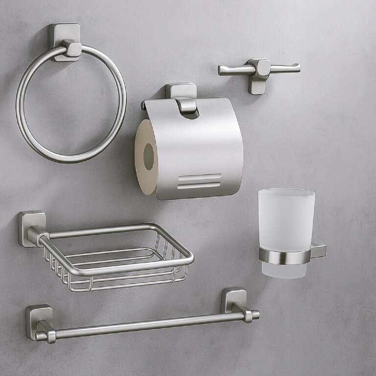 Ensemble Salle de Bain OSCAR 6PCS - Bricaillerie