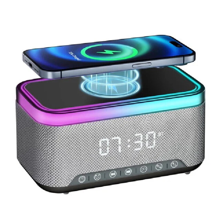 Baffle rechargeable intelligent avec chargeur sans fil QI - Bricaillerie