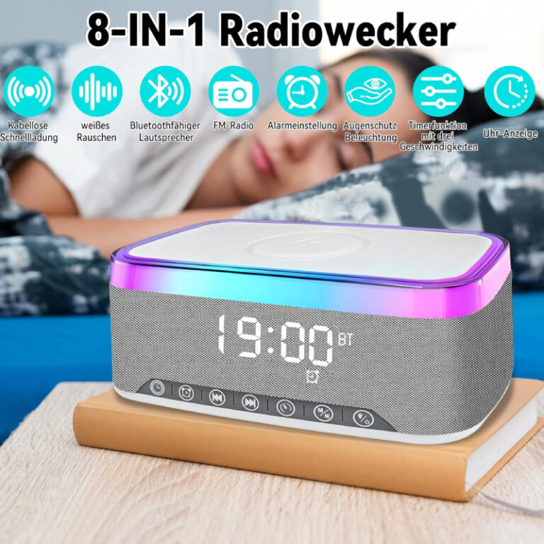 Baffle rechargeable intelligent avec chargeur sans fil QI - Bricaillerie