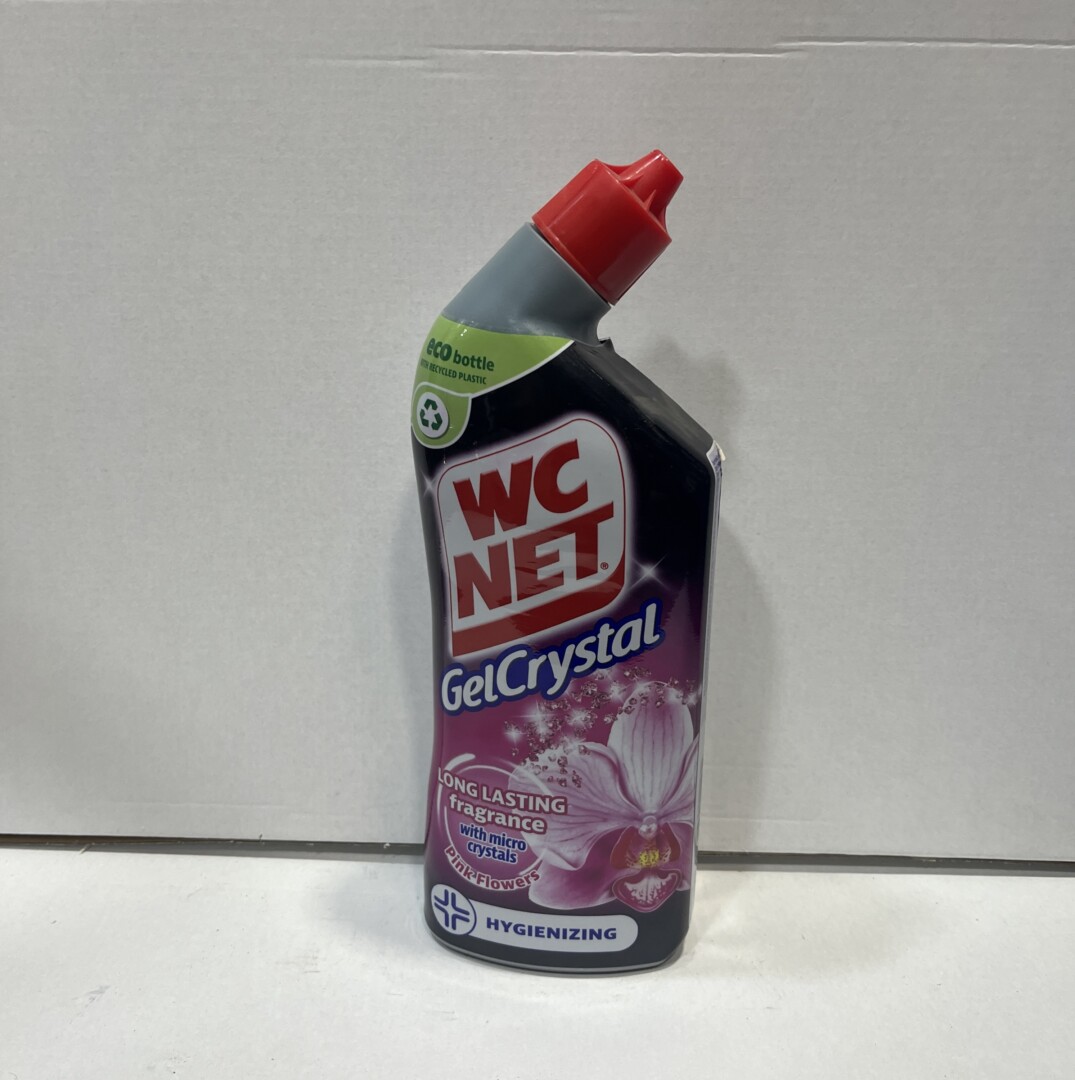 WC NET Gel crystal pink flowers 750ml - Bricaillerie